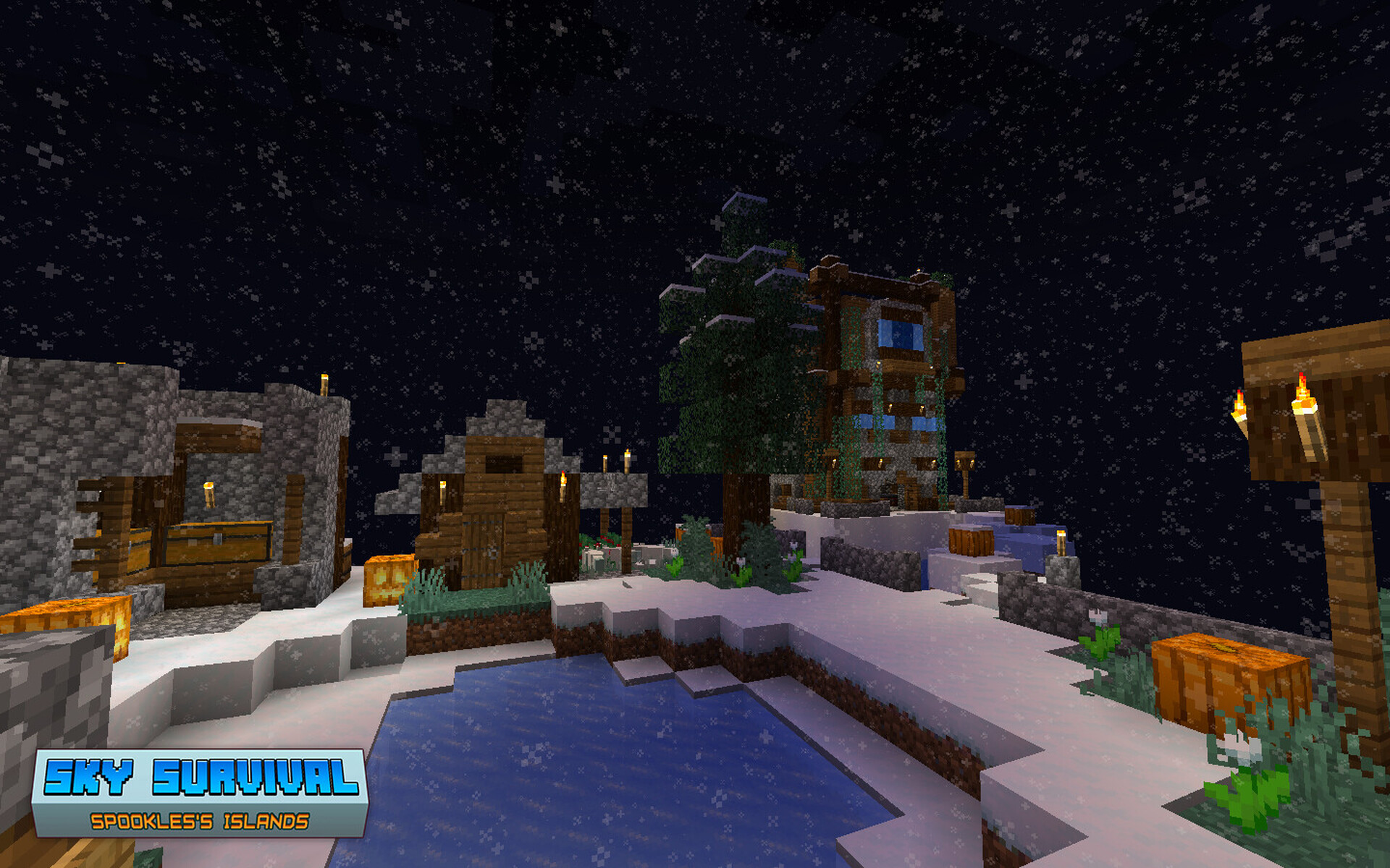 [ENG/SPA] Sky Survival: Spookles's Islands (CTM) Minecraft Map