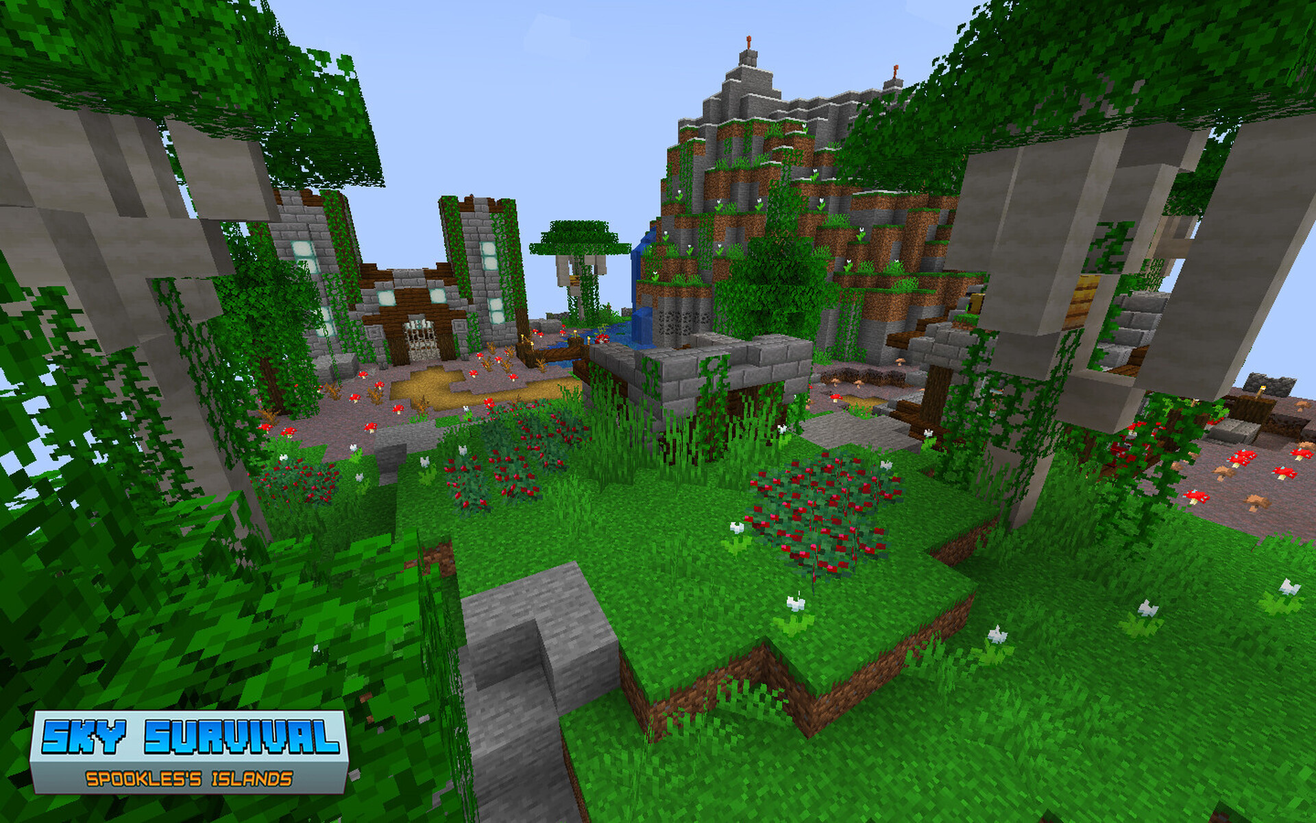 [ENG/SPA] Sky Survival: Spookles's Islands (CTM) Minecraft Map