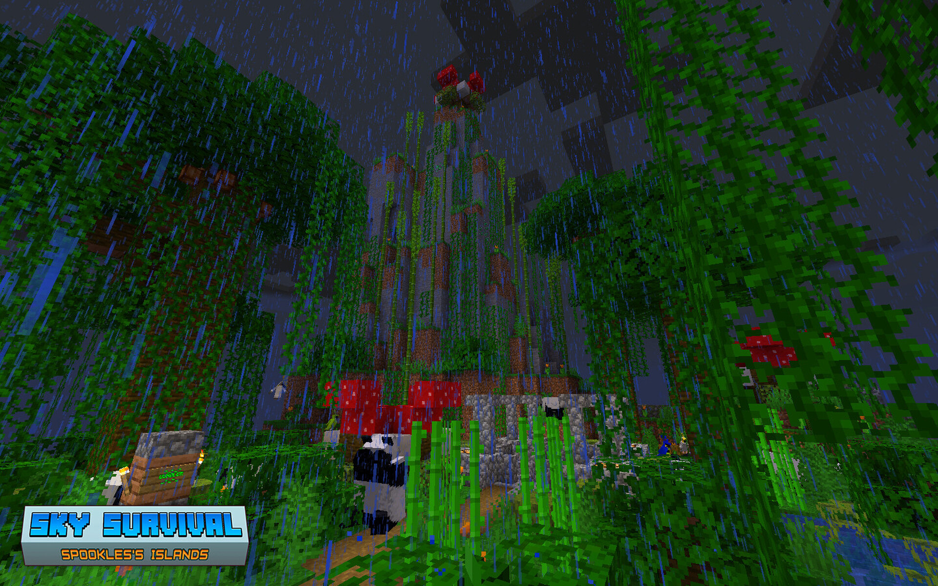 [ENG/SPA] Sky Survival: Spookles's Islands (CTM) Minecraft Map