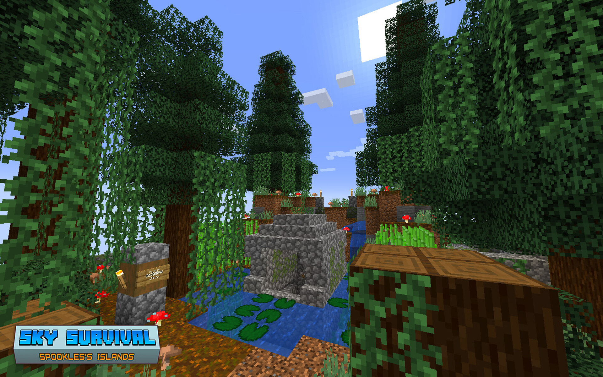 [ENG/SPA] Sky Survival: Spookles's Islands (CTM) Minecraft Map