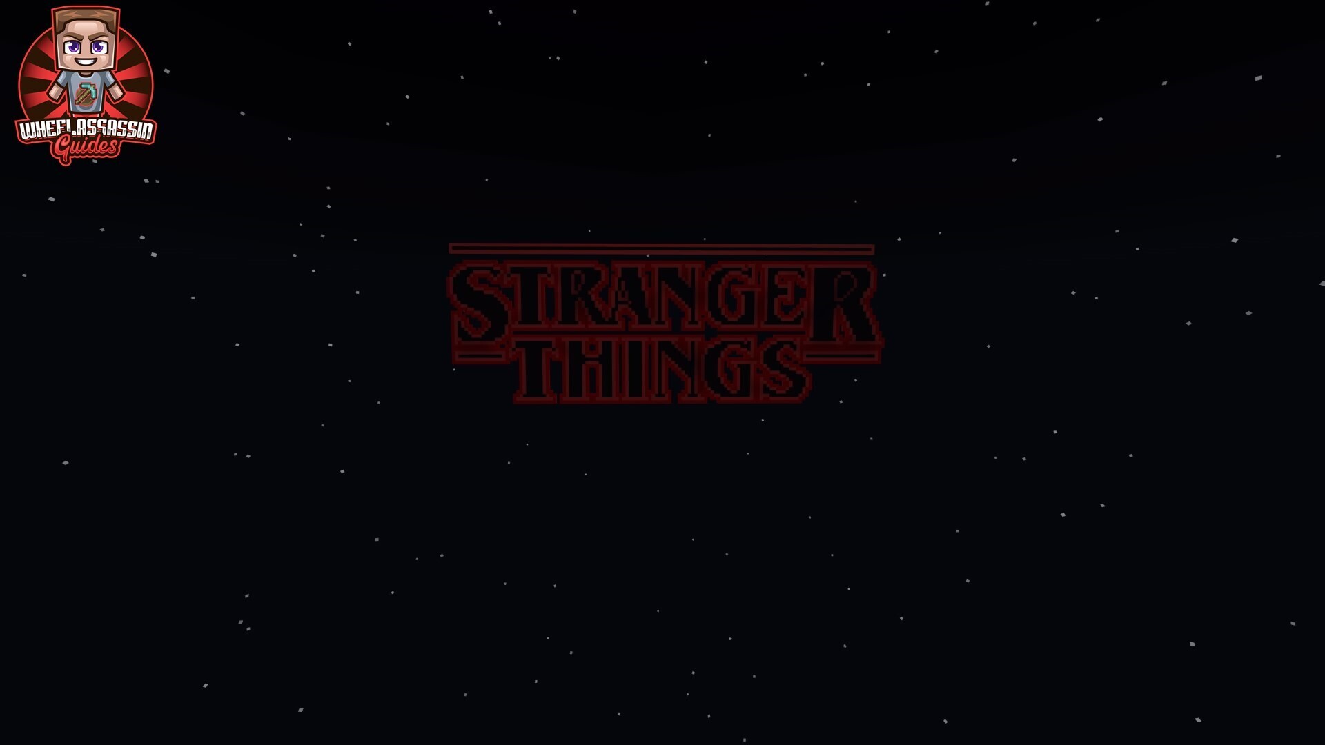 The Stranger Things Logo!! Minecraft Map