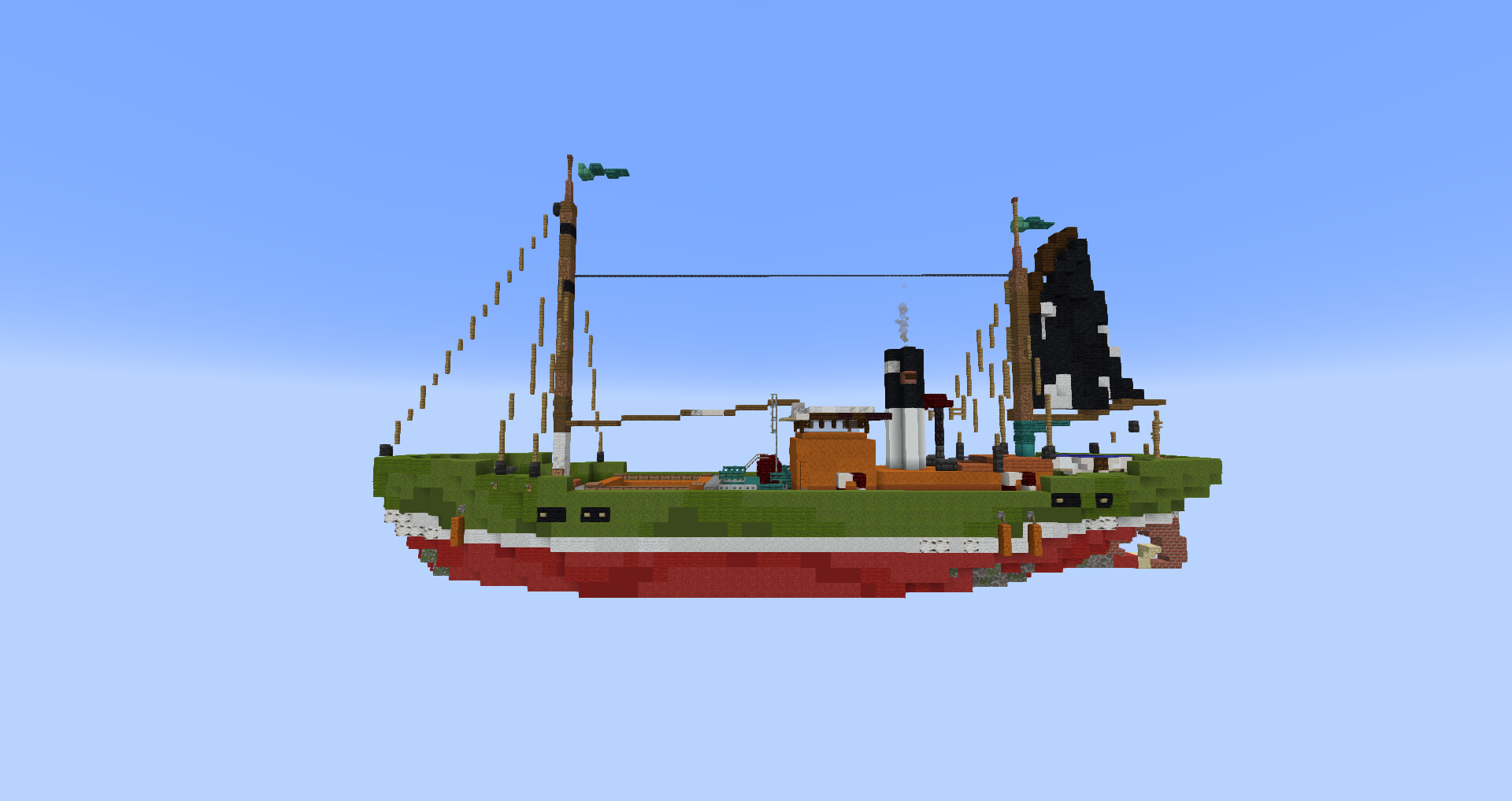 Lydia Eva Steam Drifter Minecraft Map