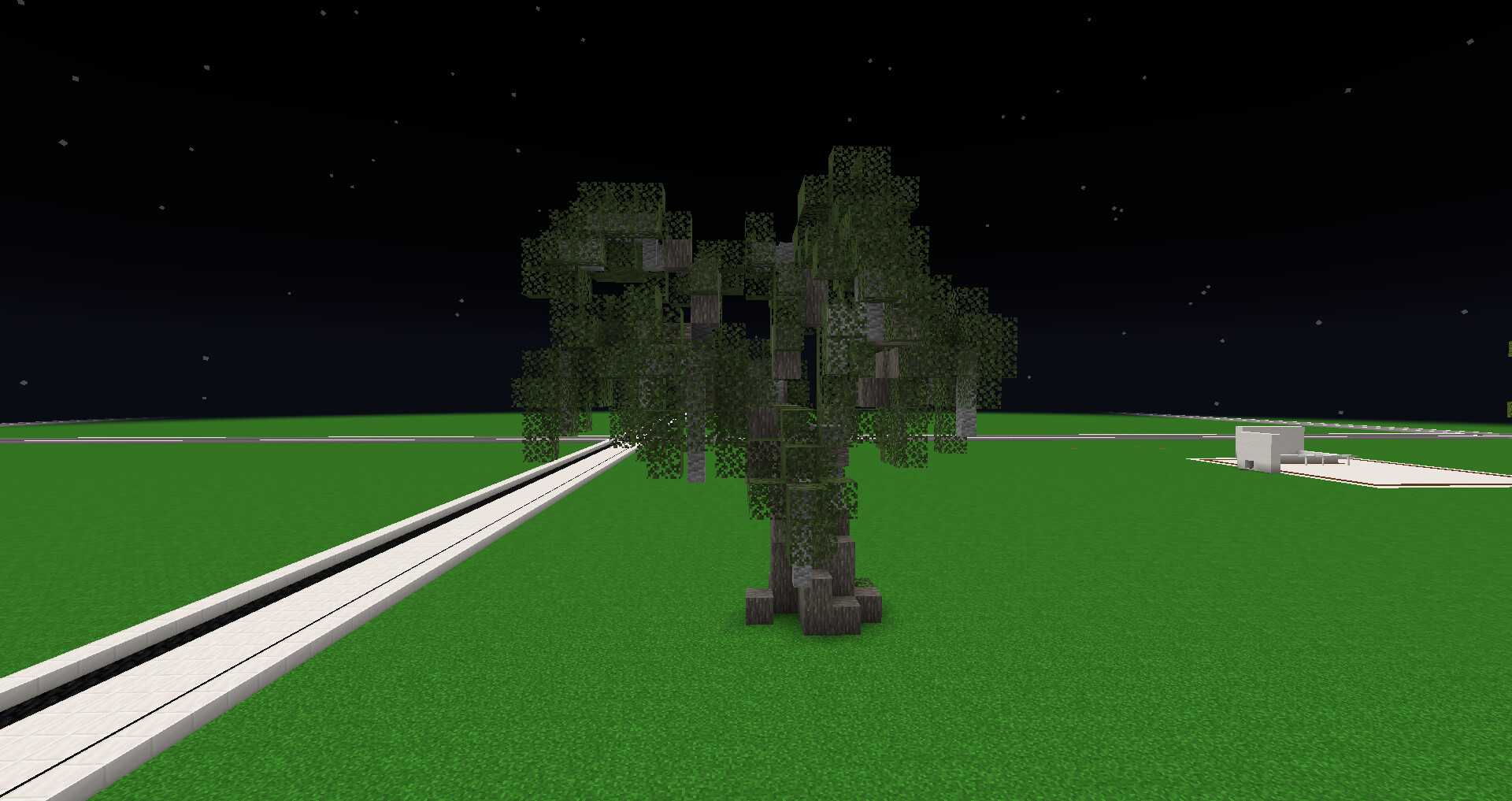 Custom tree Minecraft Map