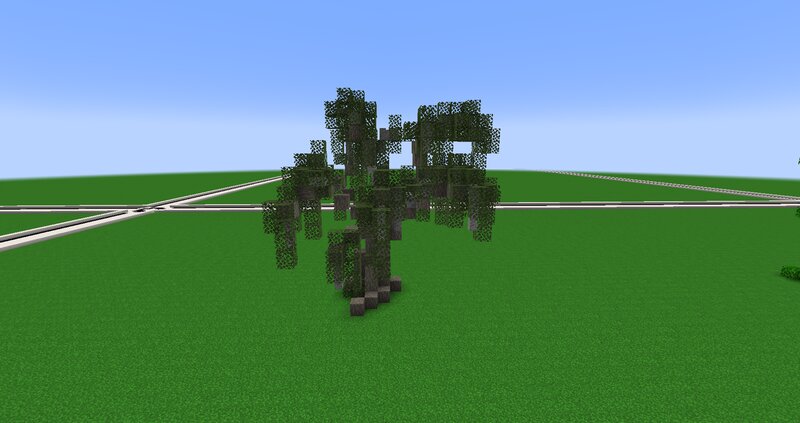 Custom tree Minecraft Map