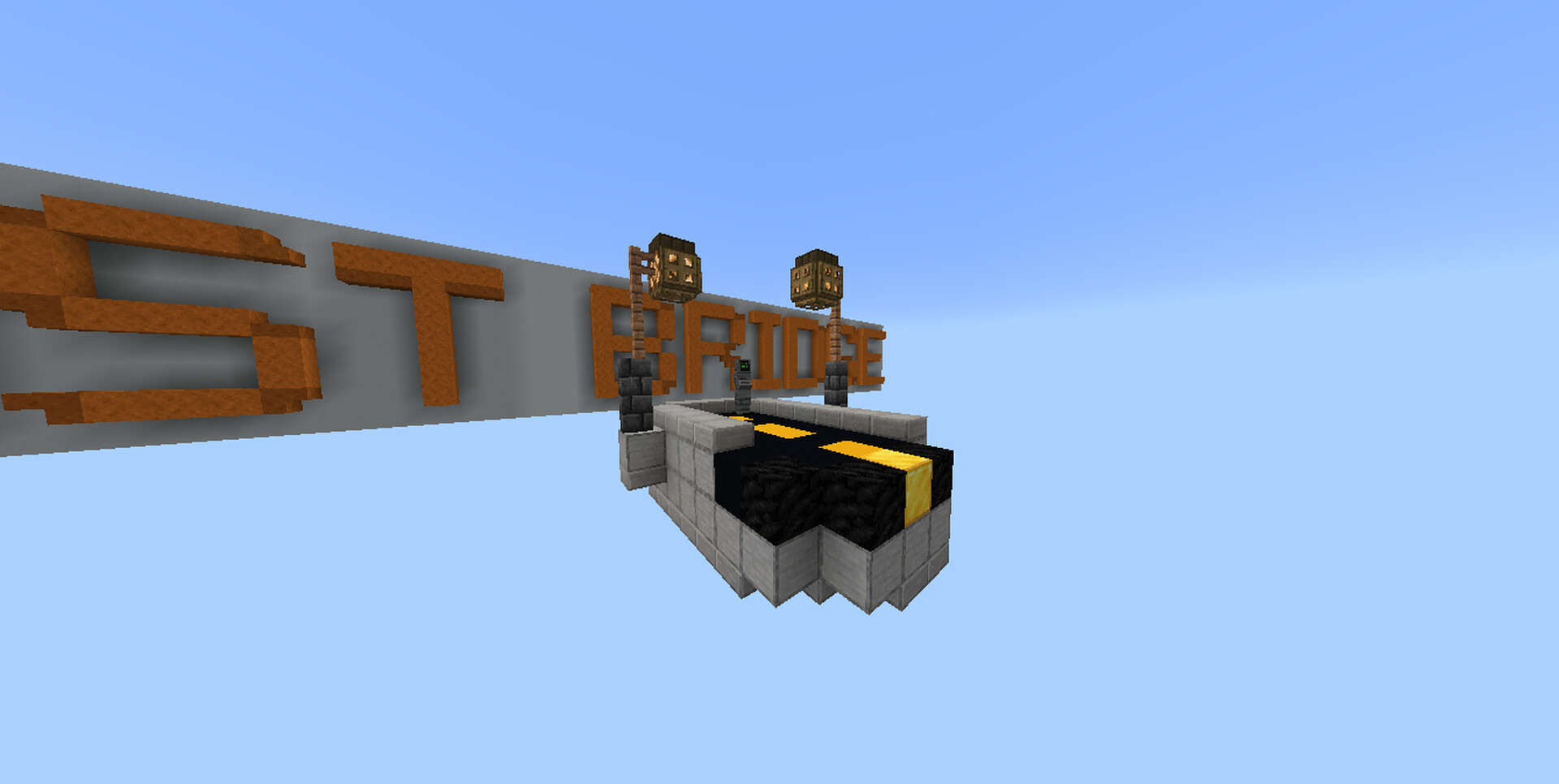 Fast Bridge Practice Map (Minecraft Bedrock) Minecraft Map