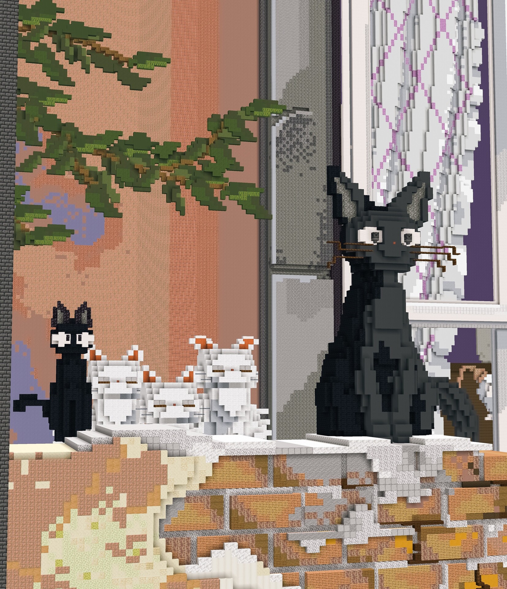 The black cat Jiji Minecraft Map