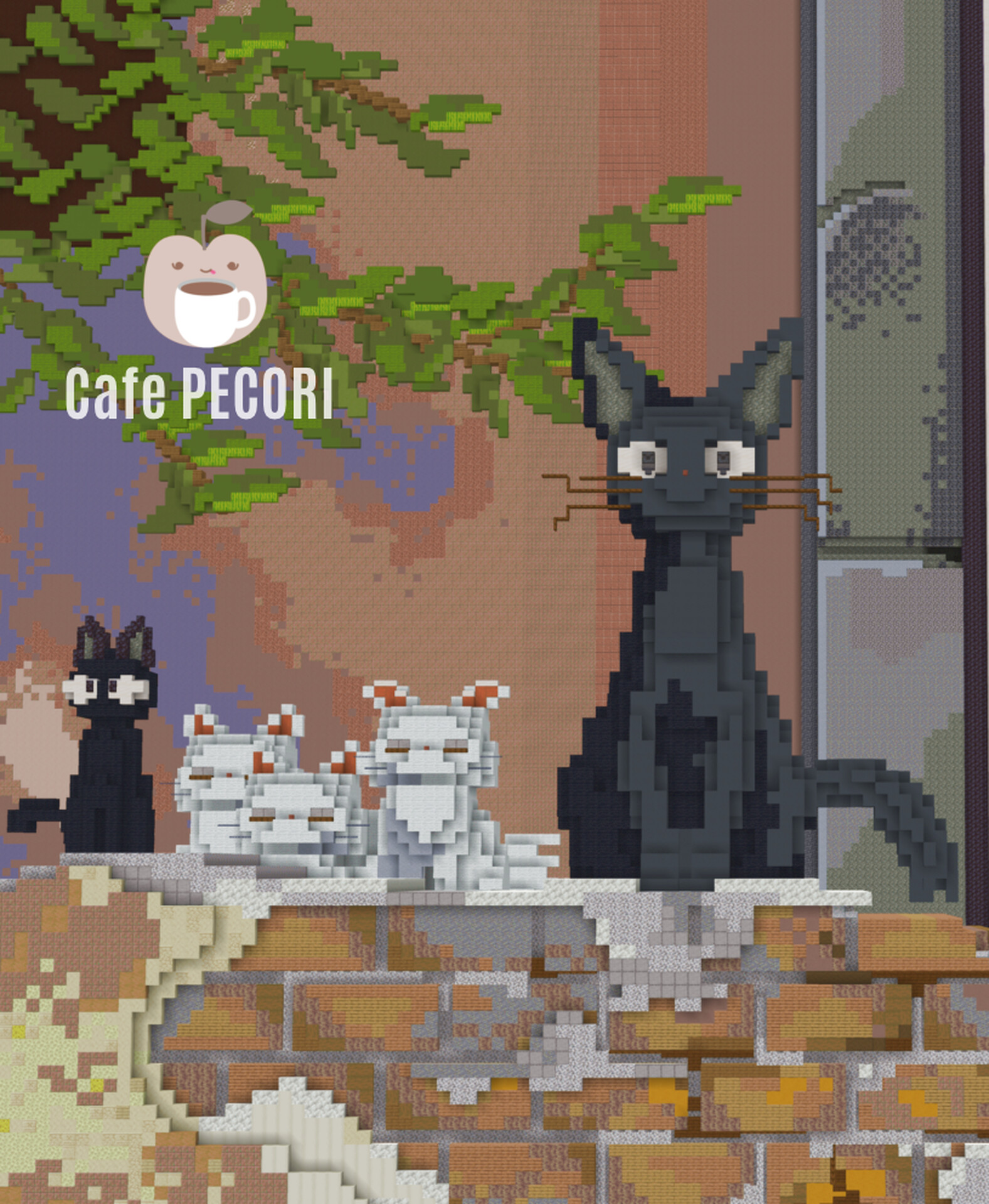 The black cat Jiji Minecraft Map