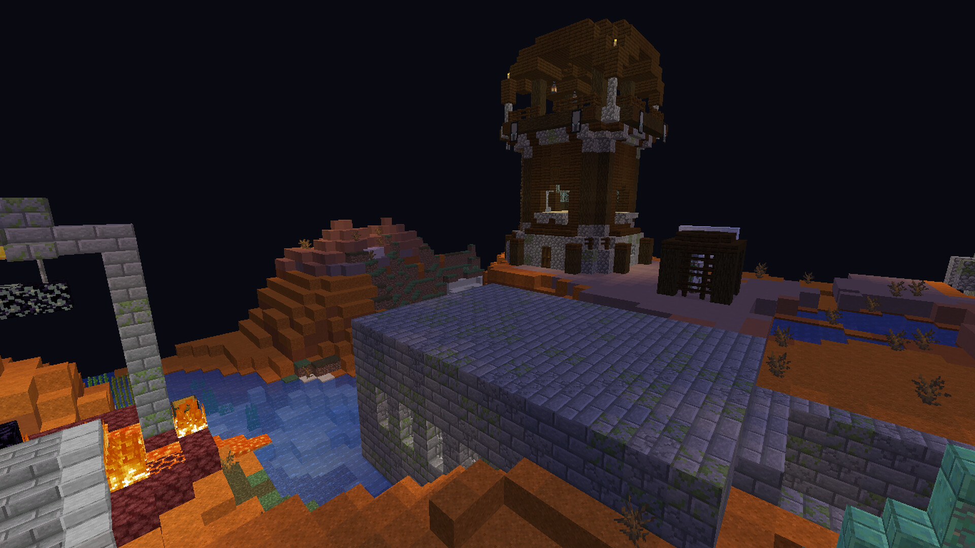 Old Survival & Creative World Minecraft Map