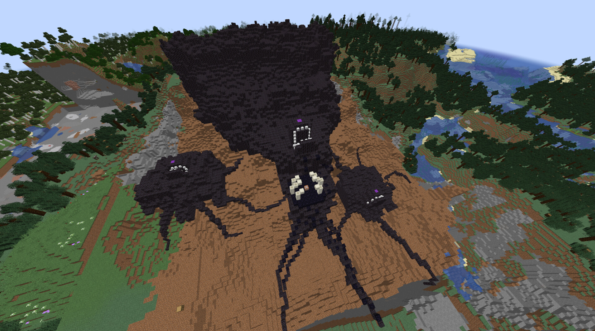 Wither Storm All Phases 1.18.2 Minecraft Map