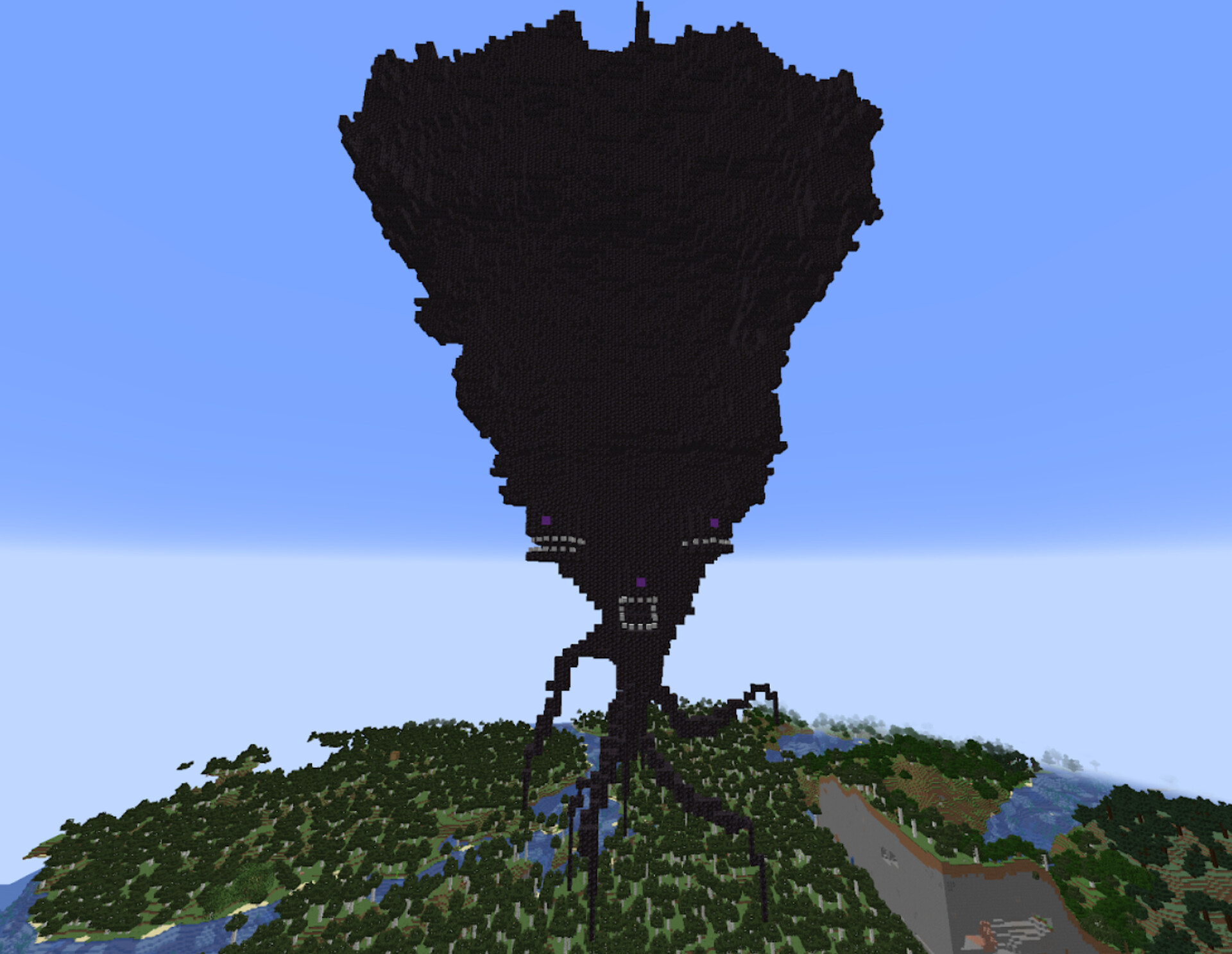 Wither Storm All Phases 1.18.2 Minecraft Map