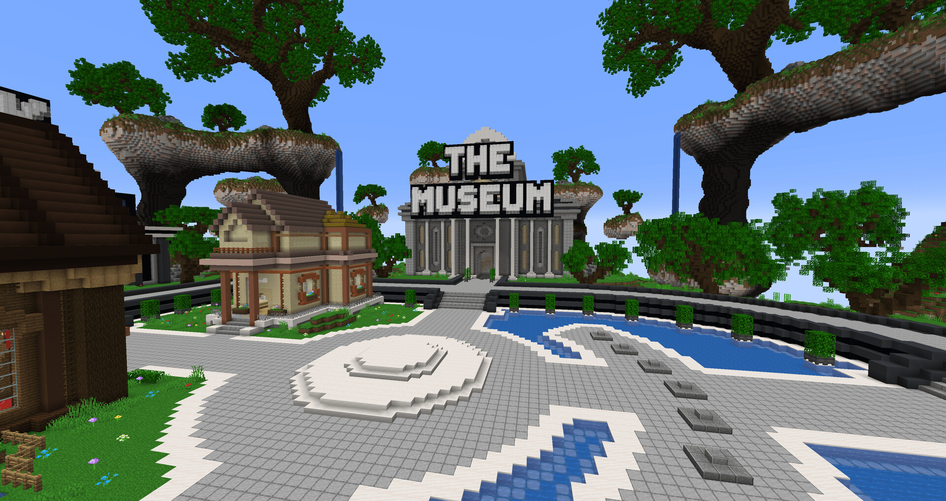 COMMISSION | Floating Hub Minecraft Map