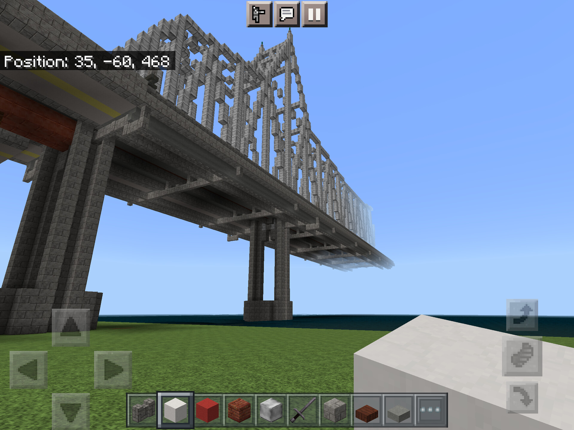 Huey P. Long and O.K Allen Bridge (Baton Rouge, LA) Minecraft Map