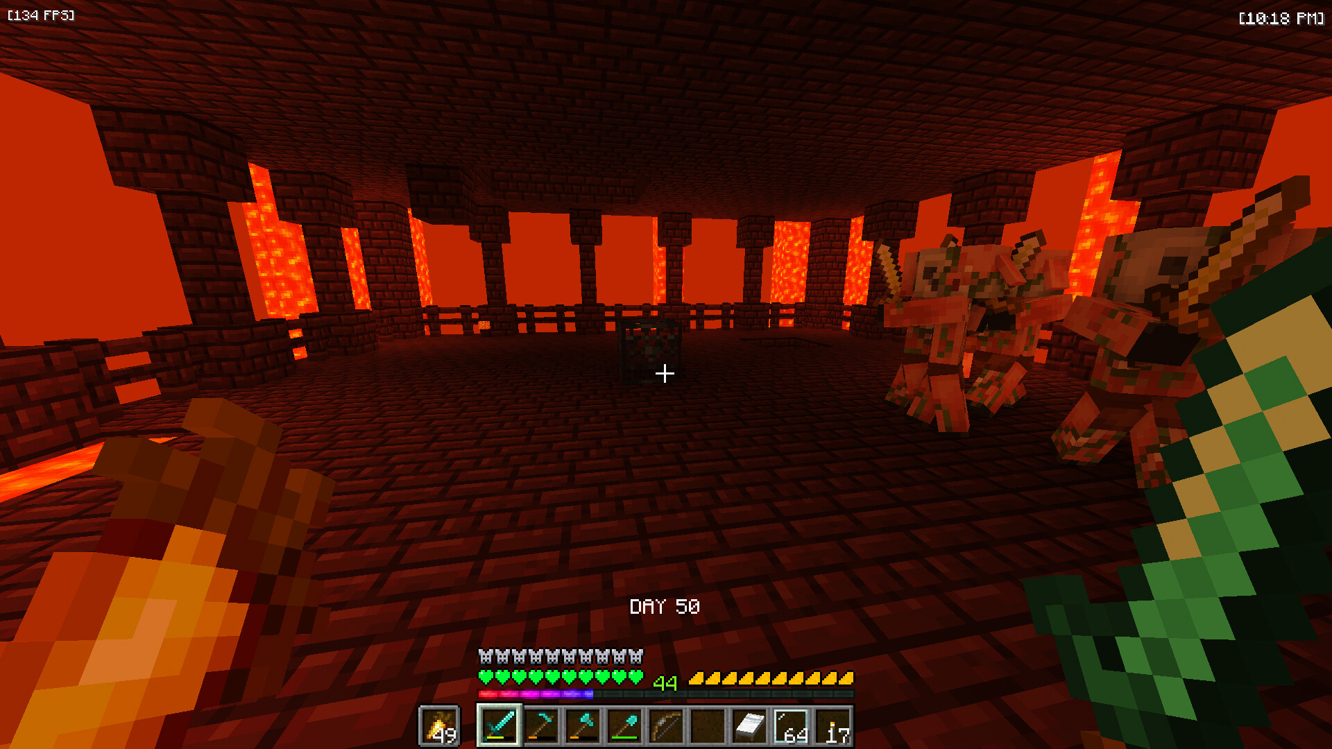 M8use's 100 Days Rainbow Chunk World Minecraft Map