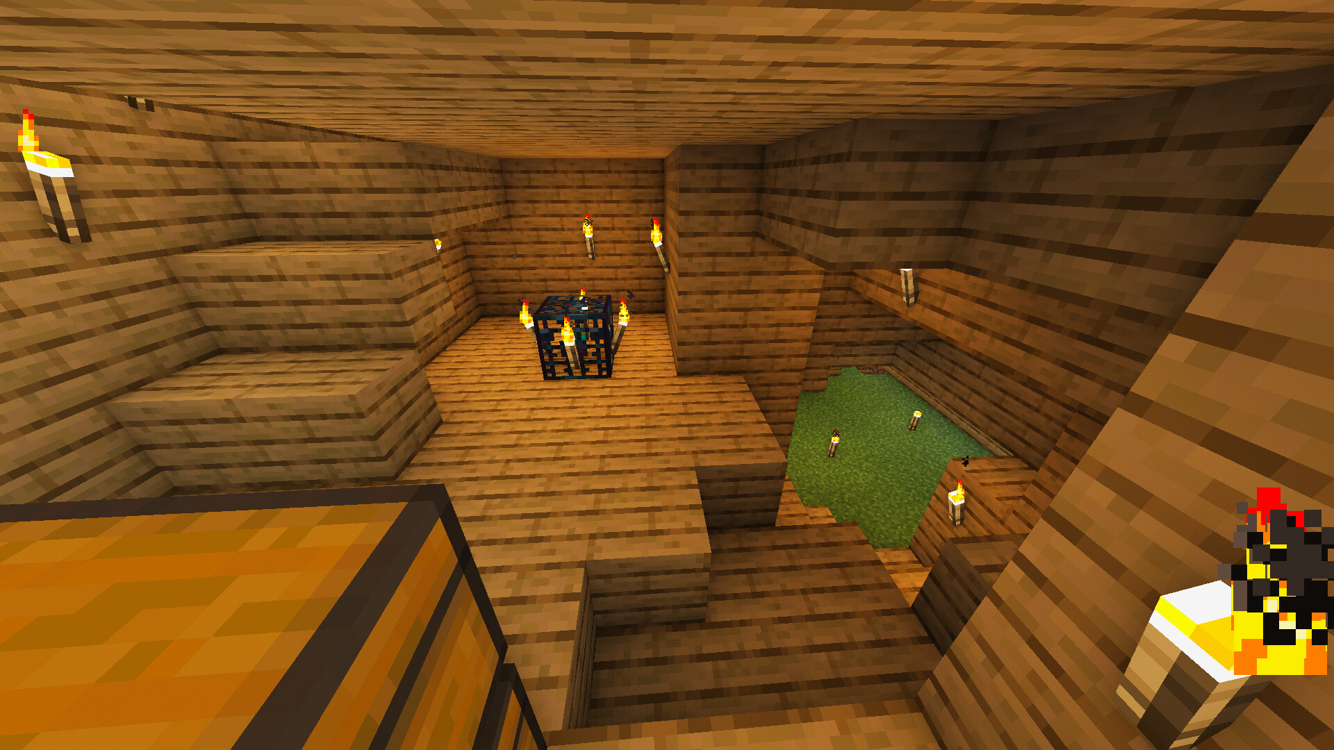 M8use's 100 Days Rainbow Chunk World Minecraft Map