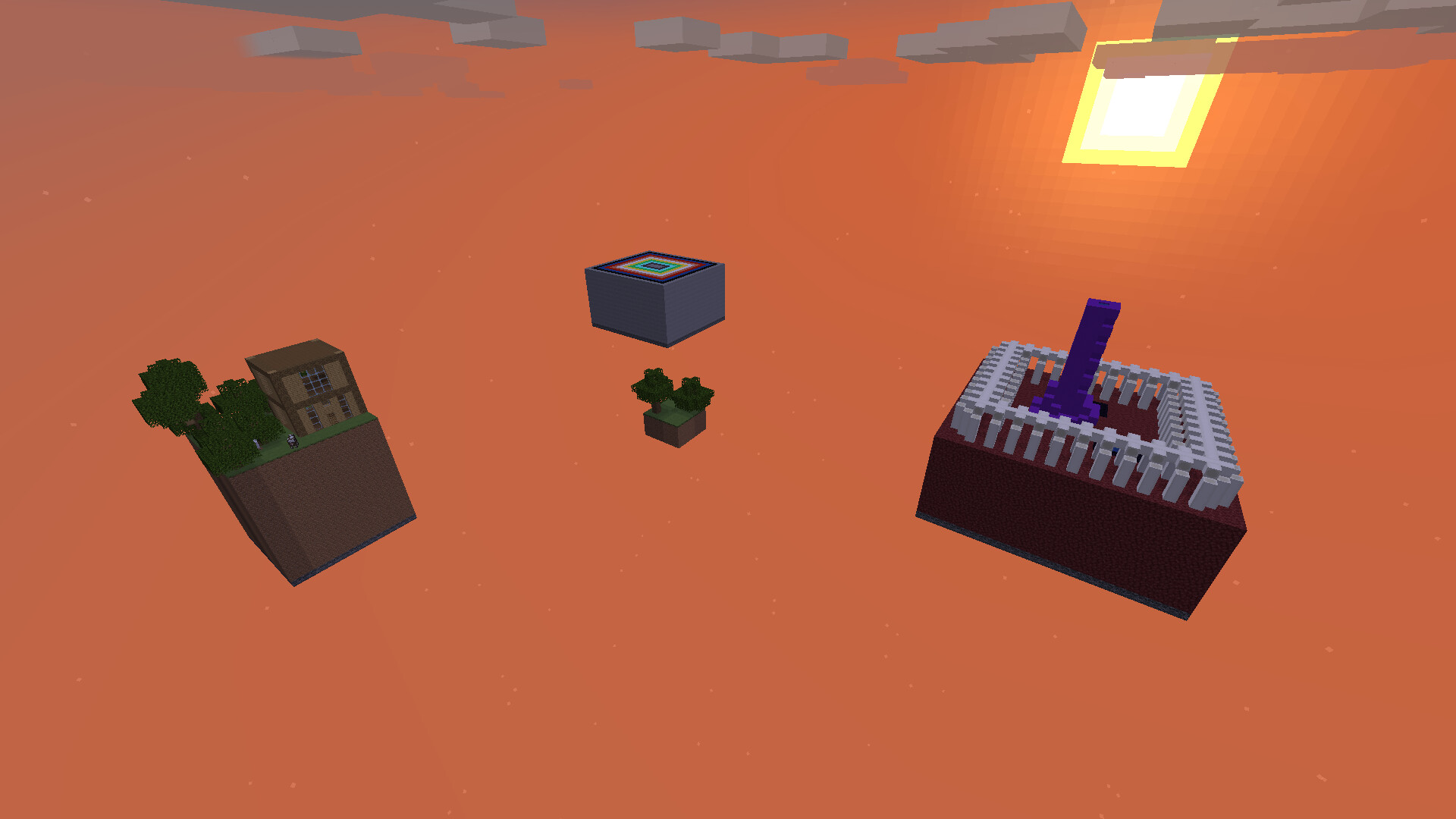 OP Skyblock Survival Minecraft Map