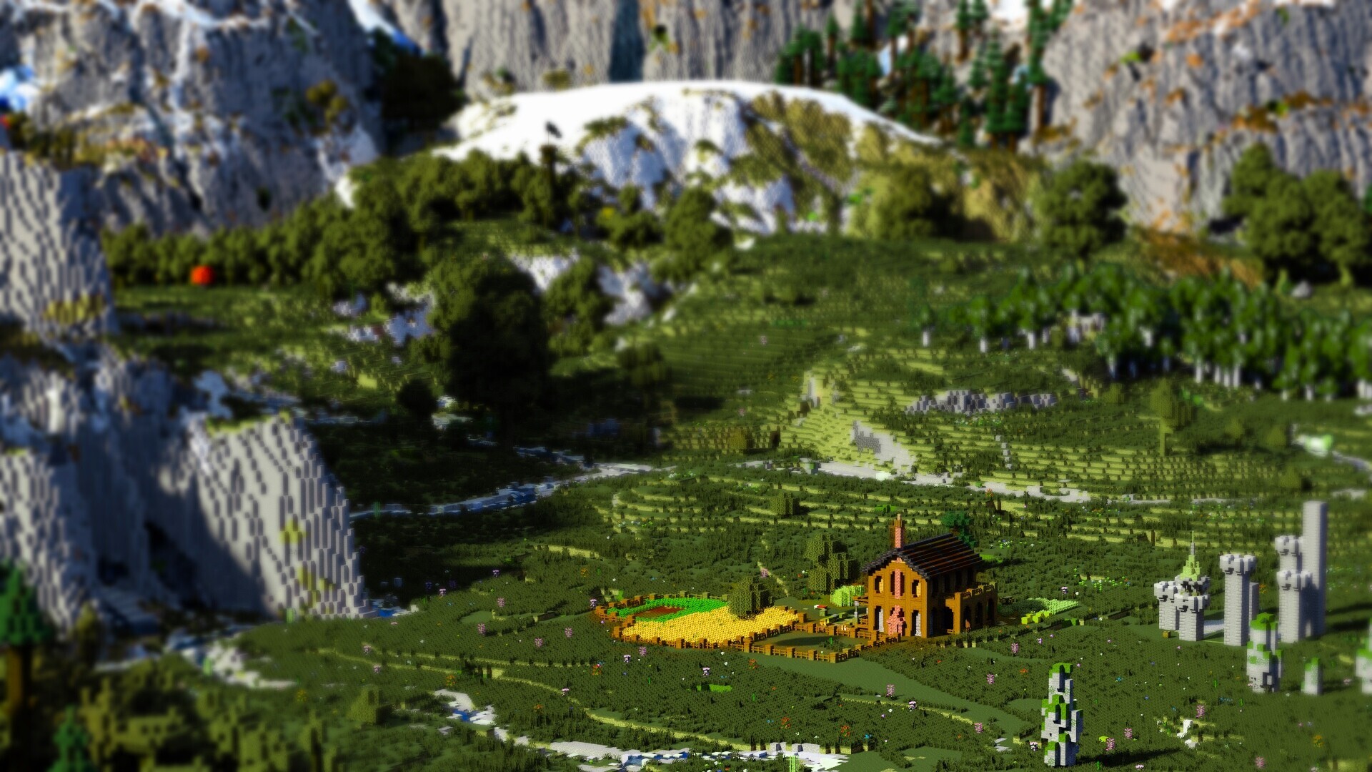 MCS SMP - Community builds - July Minecraft Map