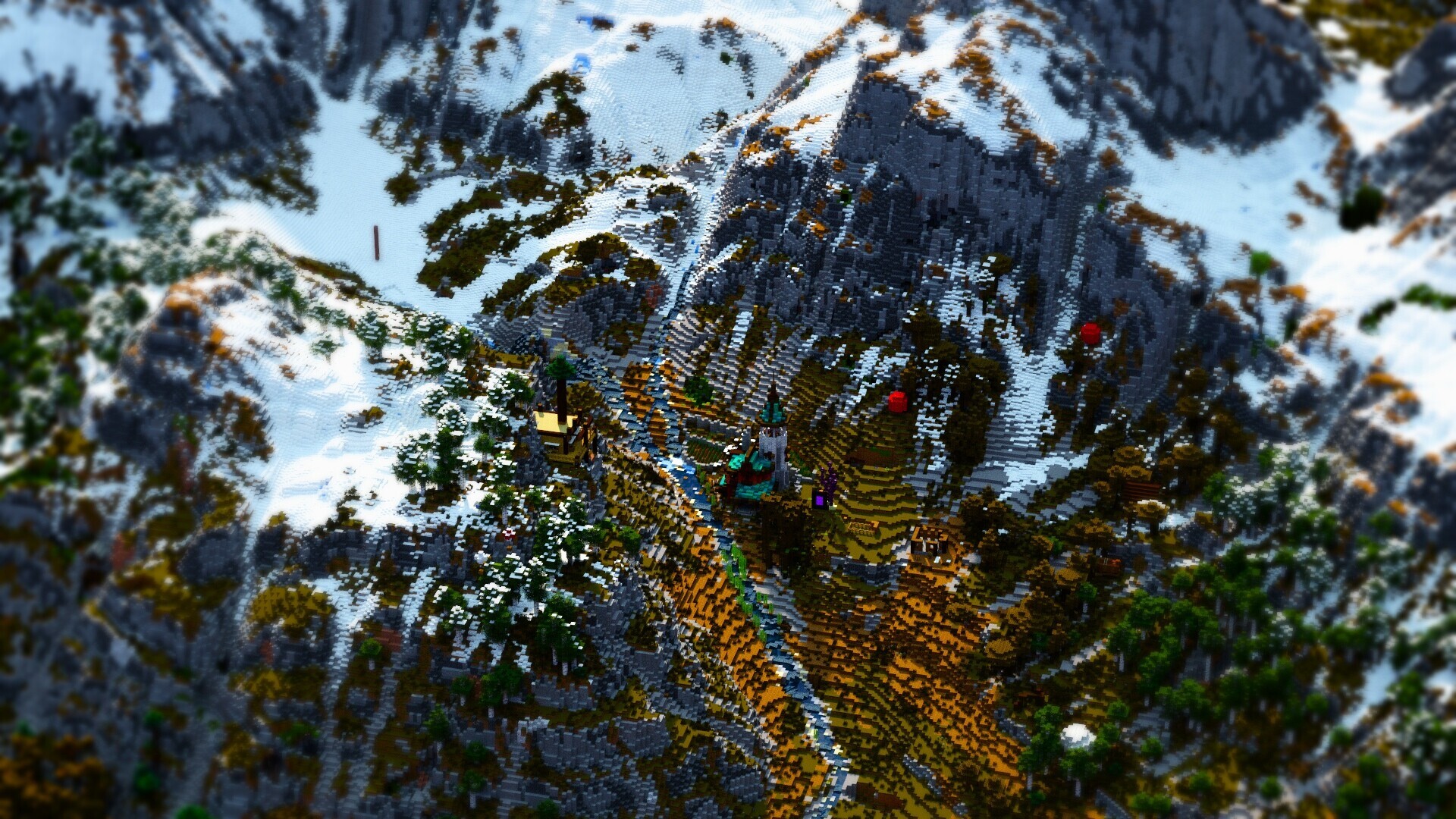 MCS SMP - Community builds - July Minecraft Map