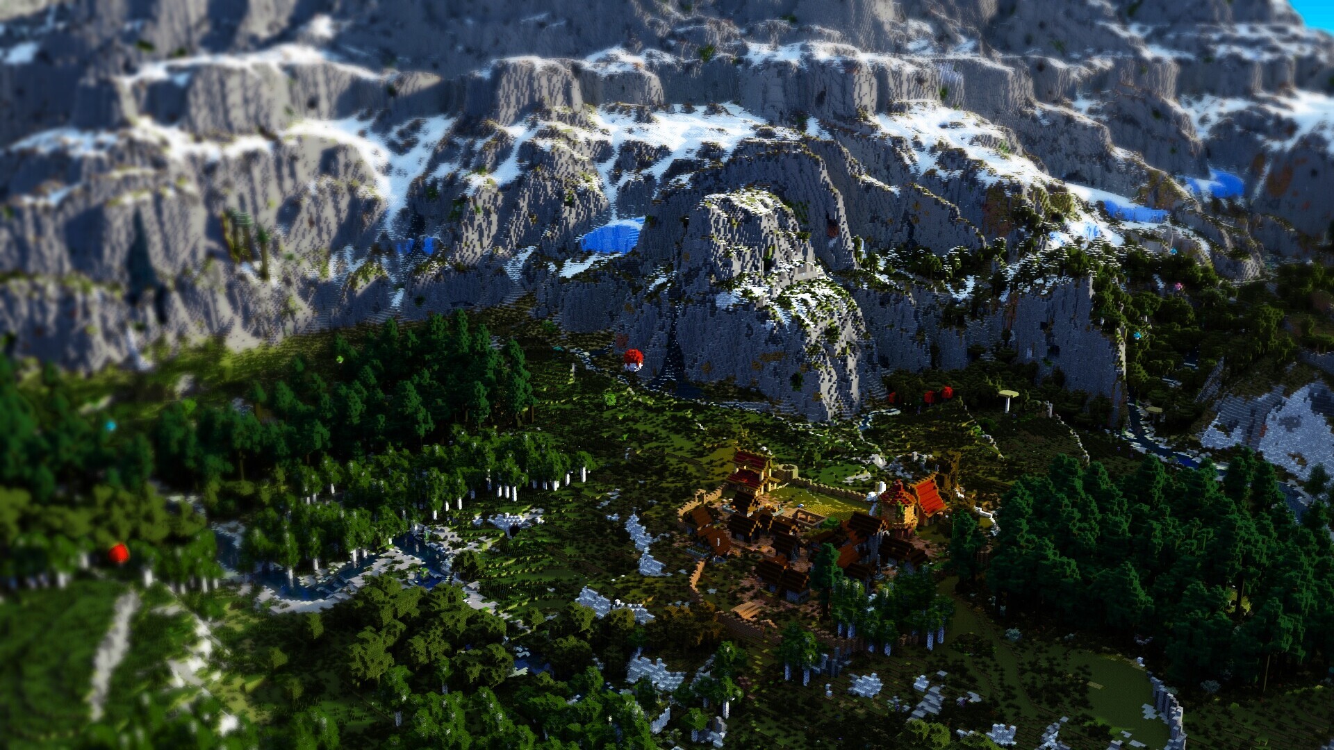 MCS SMP - Community builds - July Minecraft Map