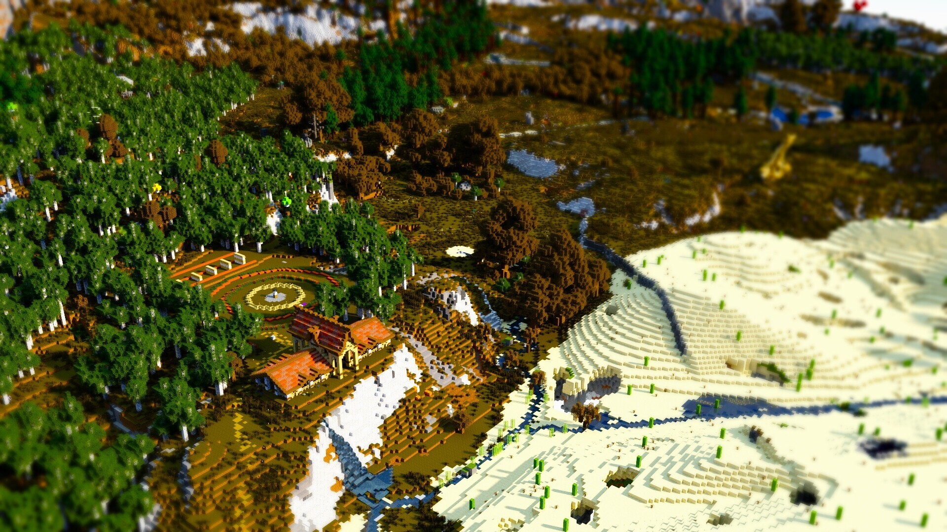 MCS SMP - Community builds - July Minecraft Map