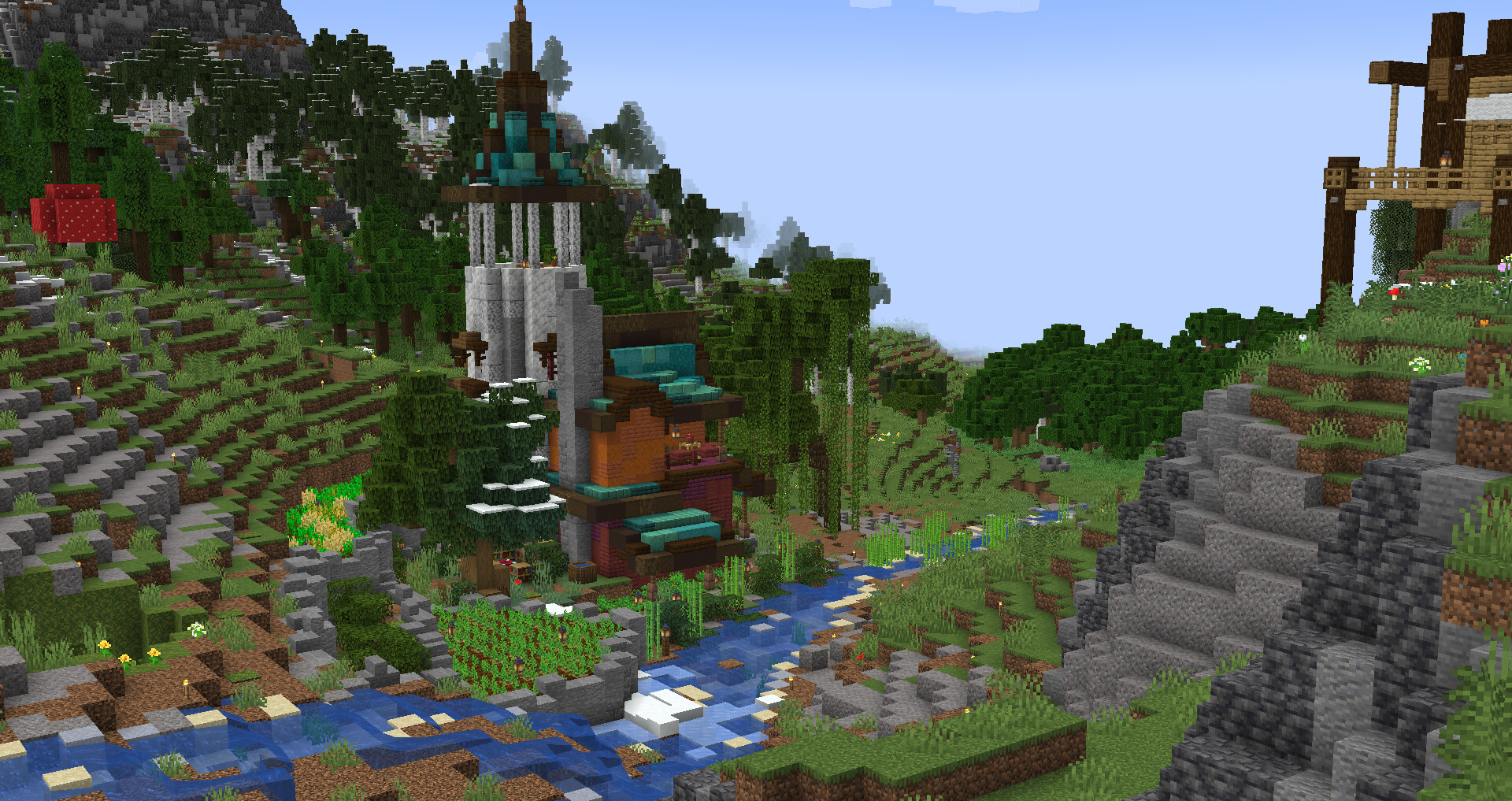 MCS SMP - Community builds - July Minecraft Map