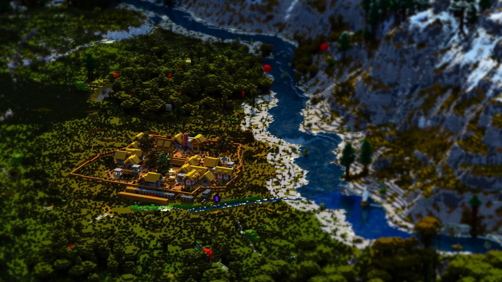 MCS SMP - Community builds - July Minecraft Map