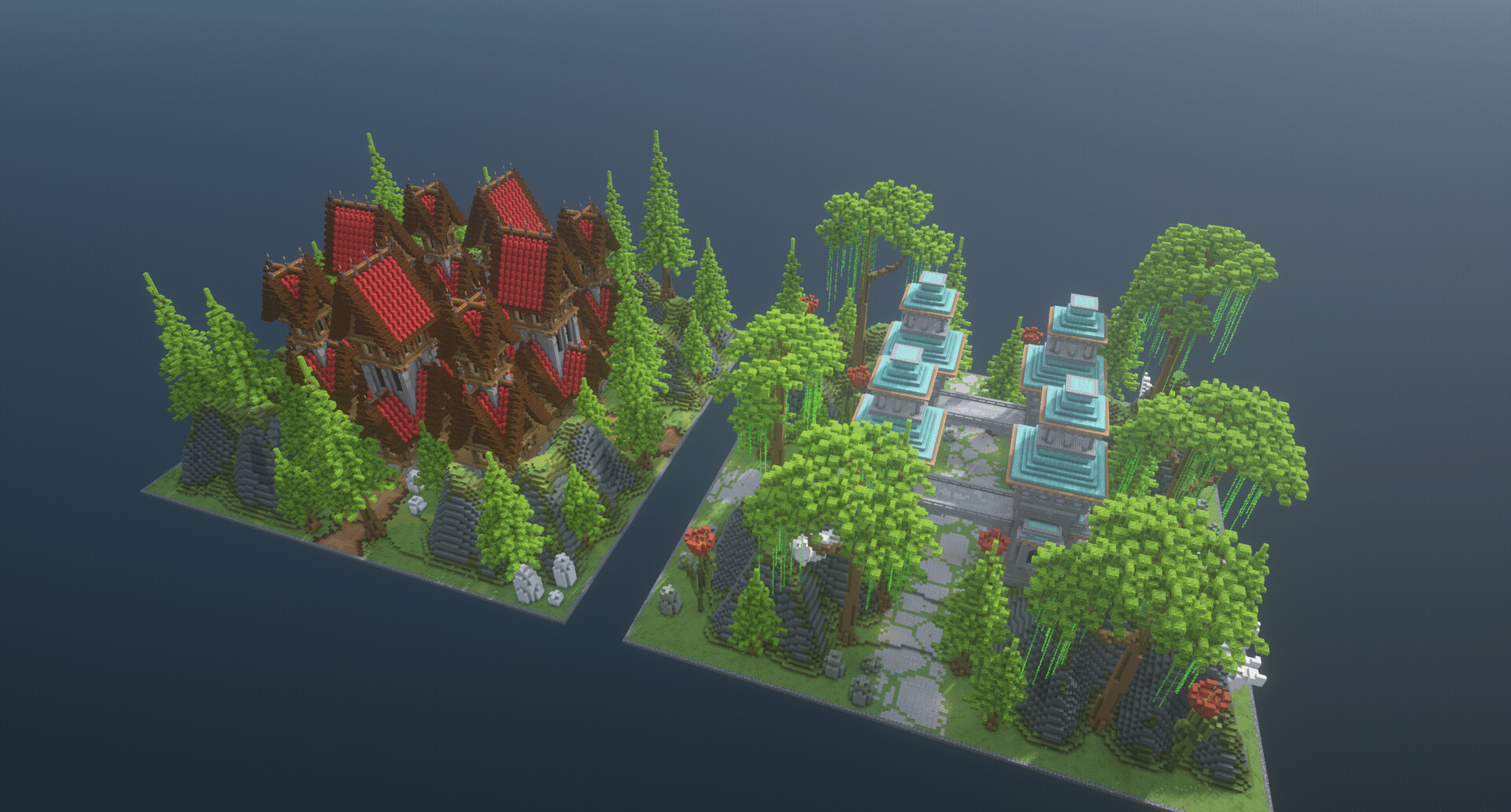 Factions KOTH Mega Pack #1 (DOWNLOAD) Minecraft Map