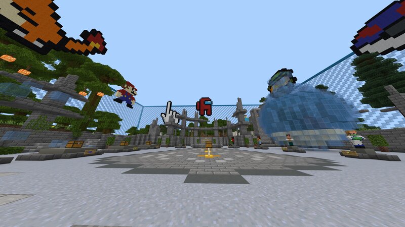 Blade's Kitpvp Hub-space Minecraft Map