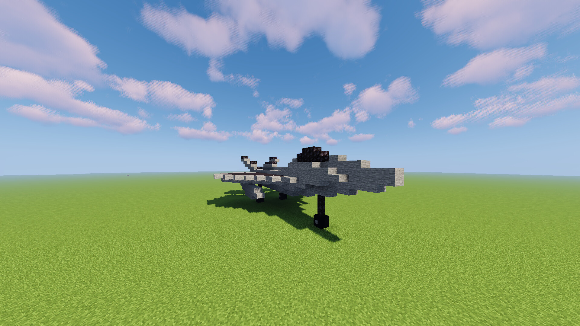 Minecraft fighter jet Minecraft Map