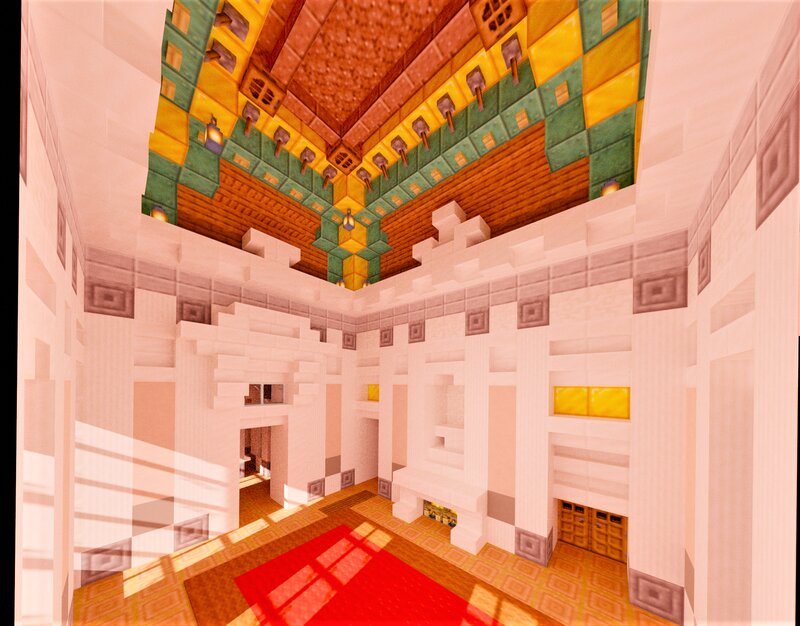 Brick Baroque Palace Minecraft Map