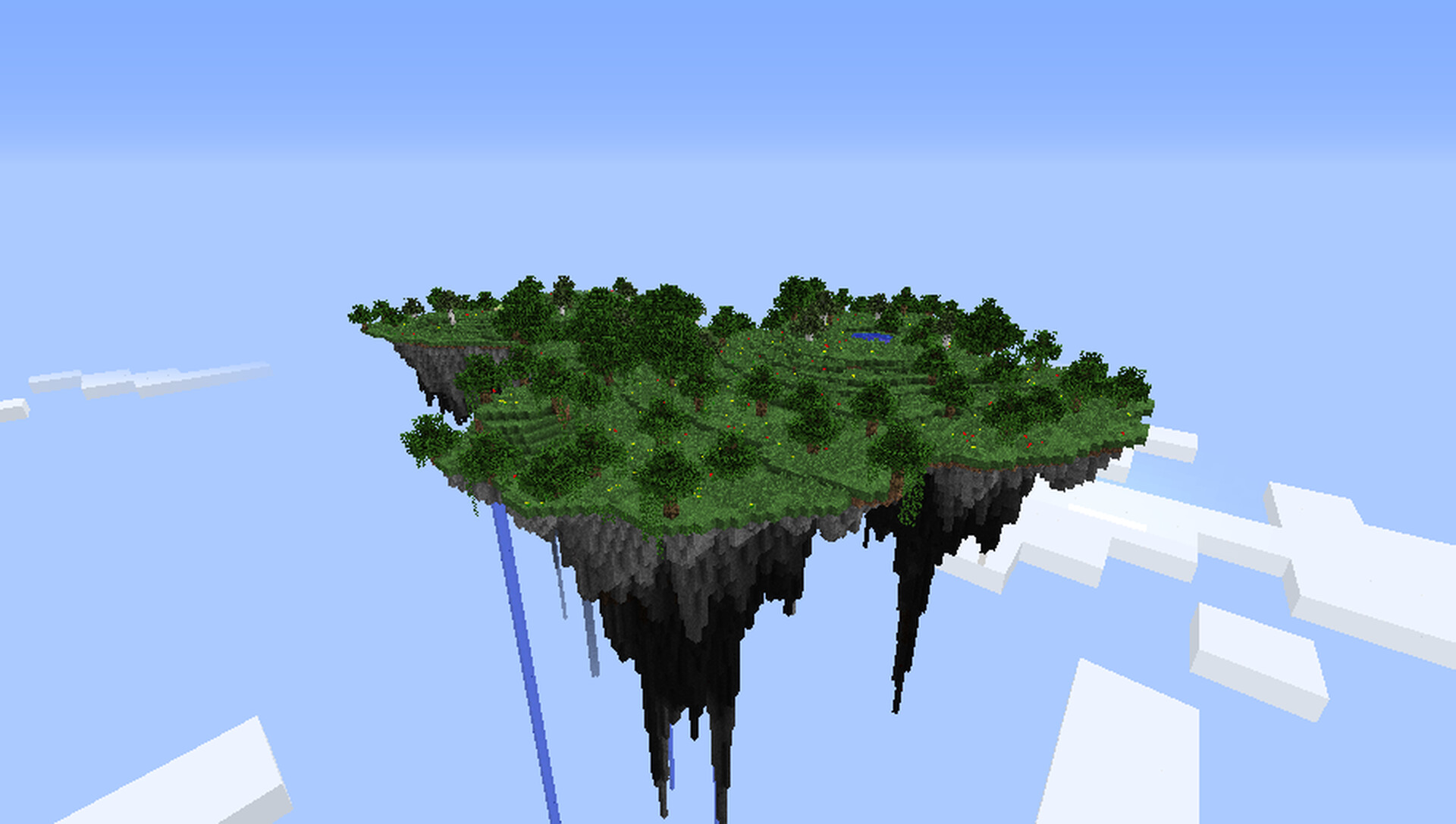 Sky World: Map with floating islands version 1.9.3 (Lost map reuploaded ...