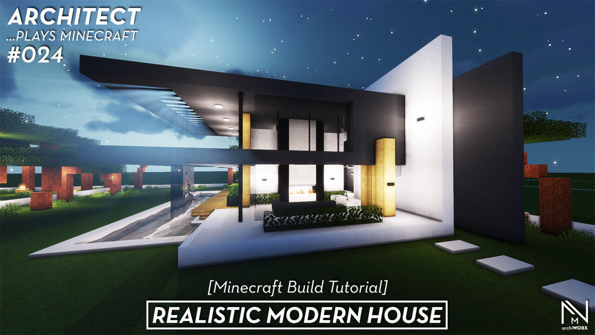 Minecraft Realistic Modern House Minecraft Map