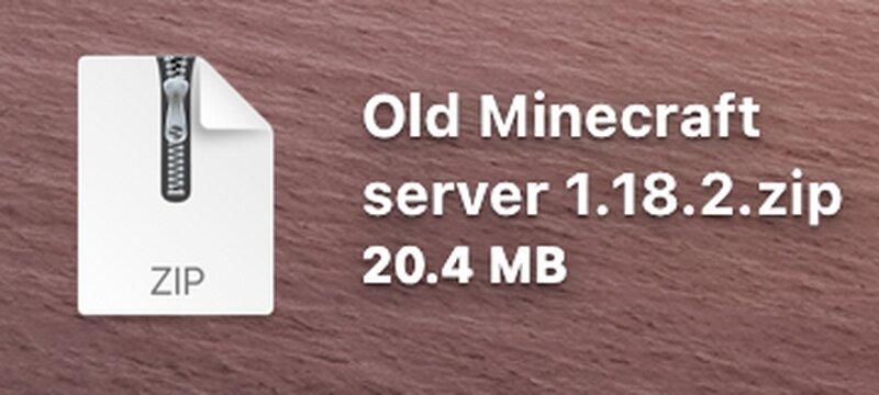 Old Minecraft Server Minecraft Map