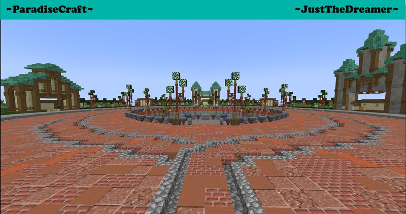ParadiseCraft - Custom Minecraft Themepark Minecraft Map