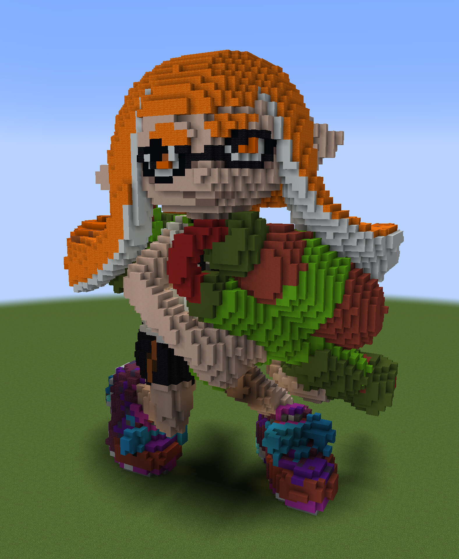 Inkling Girl Minecraft Map