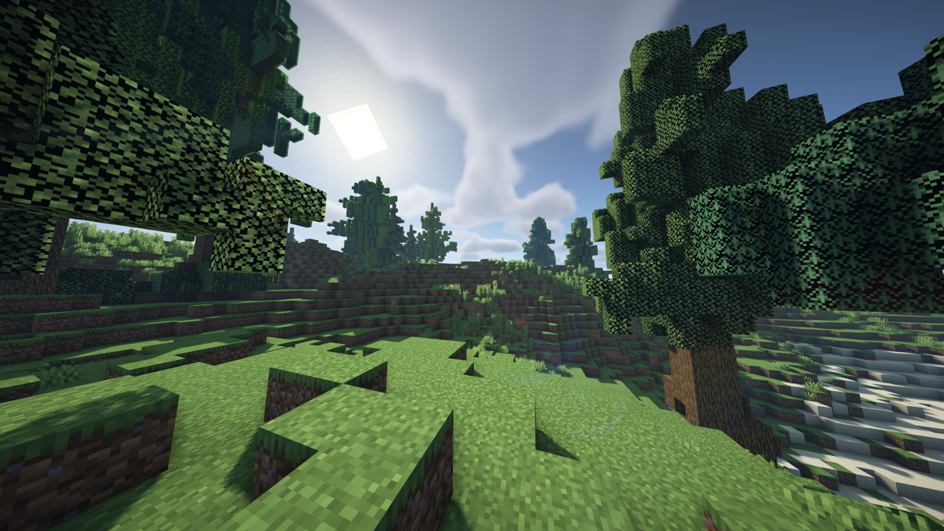 Hills Map More Trees Minecraft Map