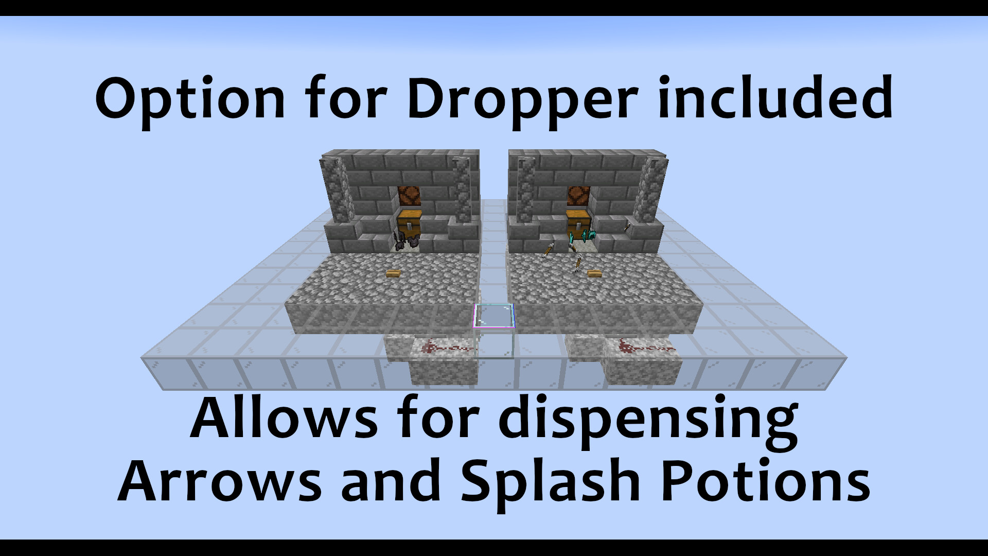 Automatic Armor Dispensers Minecraft Map