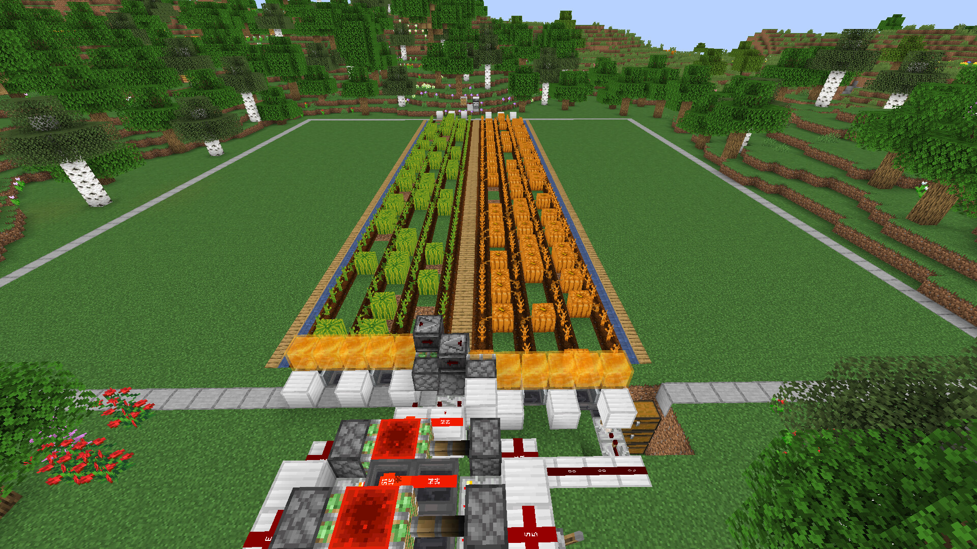 Minecraft 1.18+ - Pumpkin/Melon Farm Minecraft Map