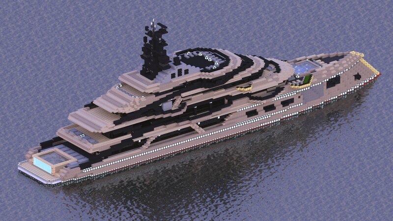 Golden Oasis Luxury Yachts Minecraft Map