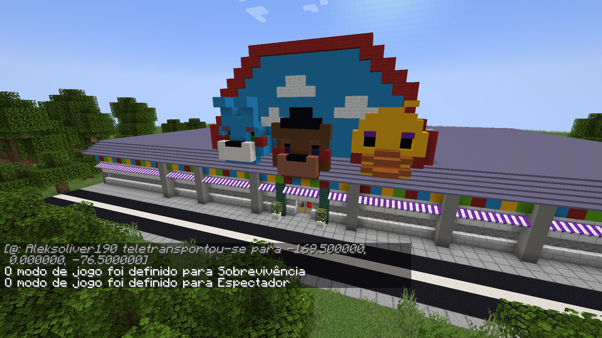 FNAF 2---map Minecraft Map