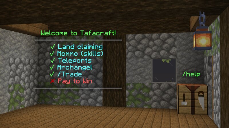 (Schematic) Tafacraft SMP Server Spawn Minecraft Map