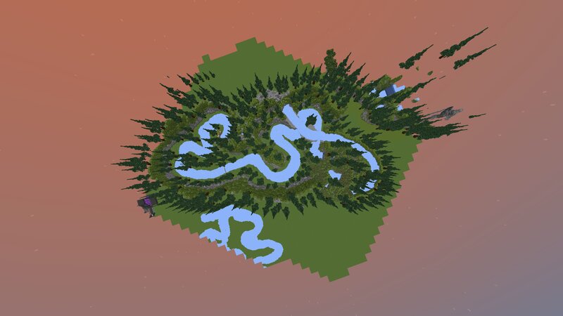 Mokima_ice_kart Minecraft Map