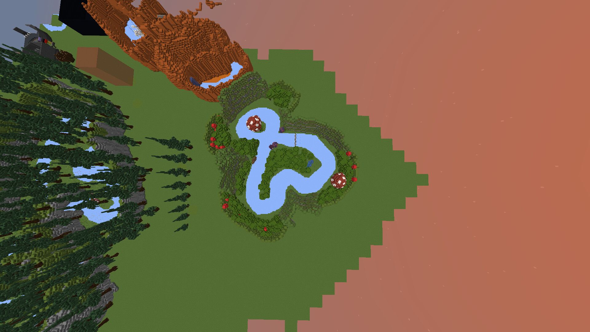 Mokima_ice_kart Minecraft Map