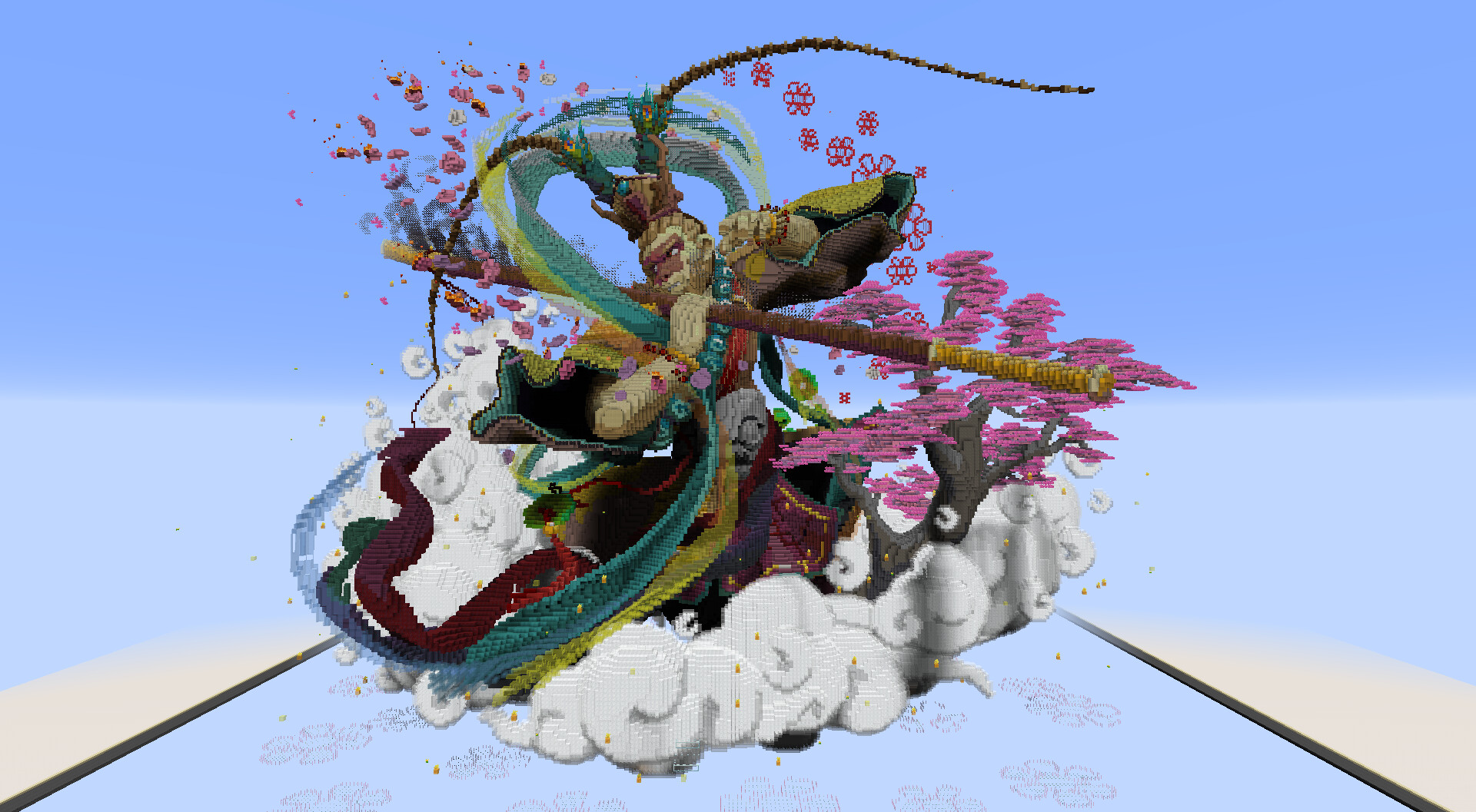 Wukong - 2021 Kibo Sculptures contest submission Minecraft Map