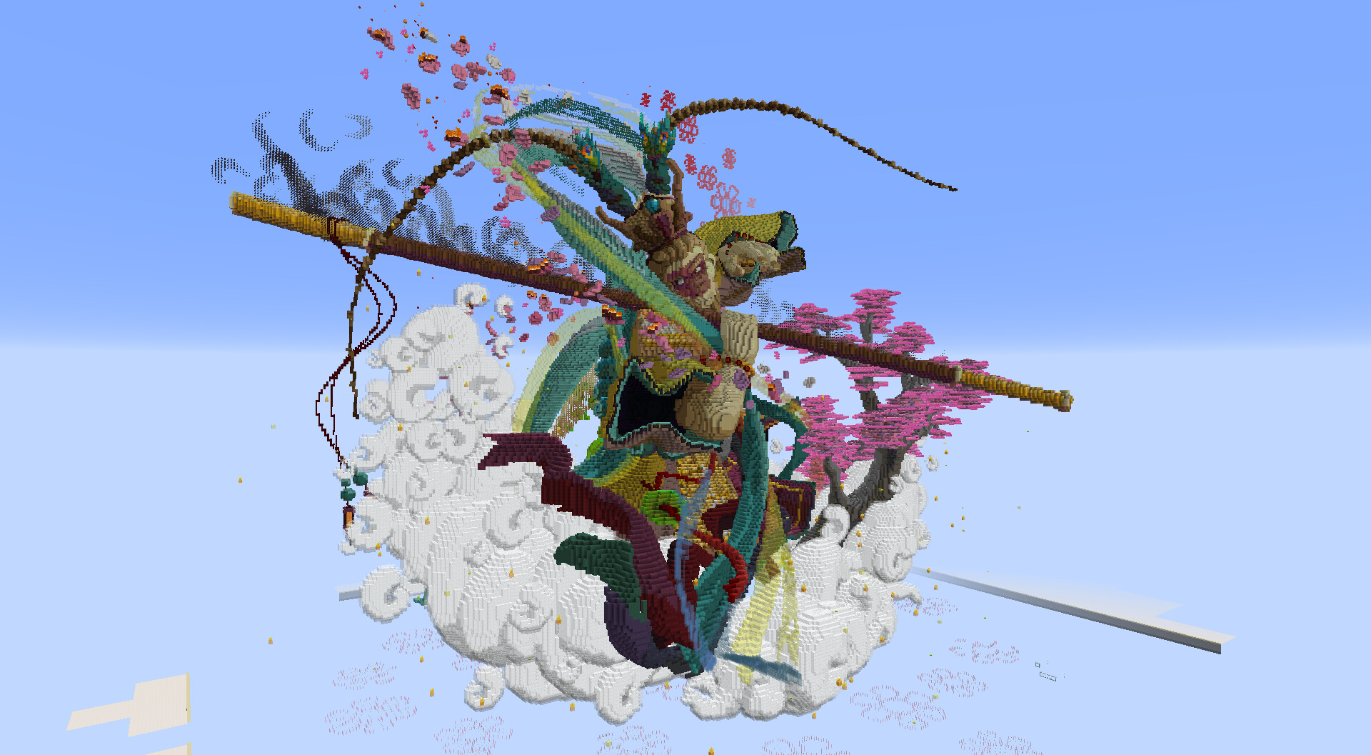 Wukong - 2021 Kibo Sculptures contest submission Minecraft Map