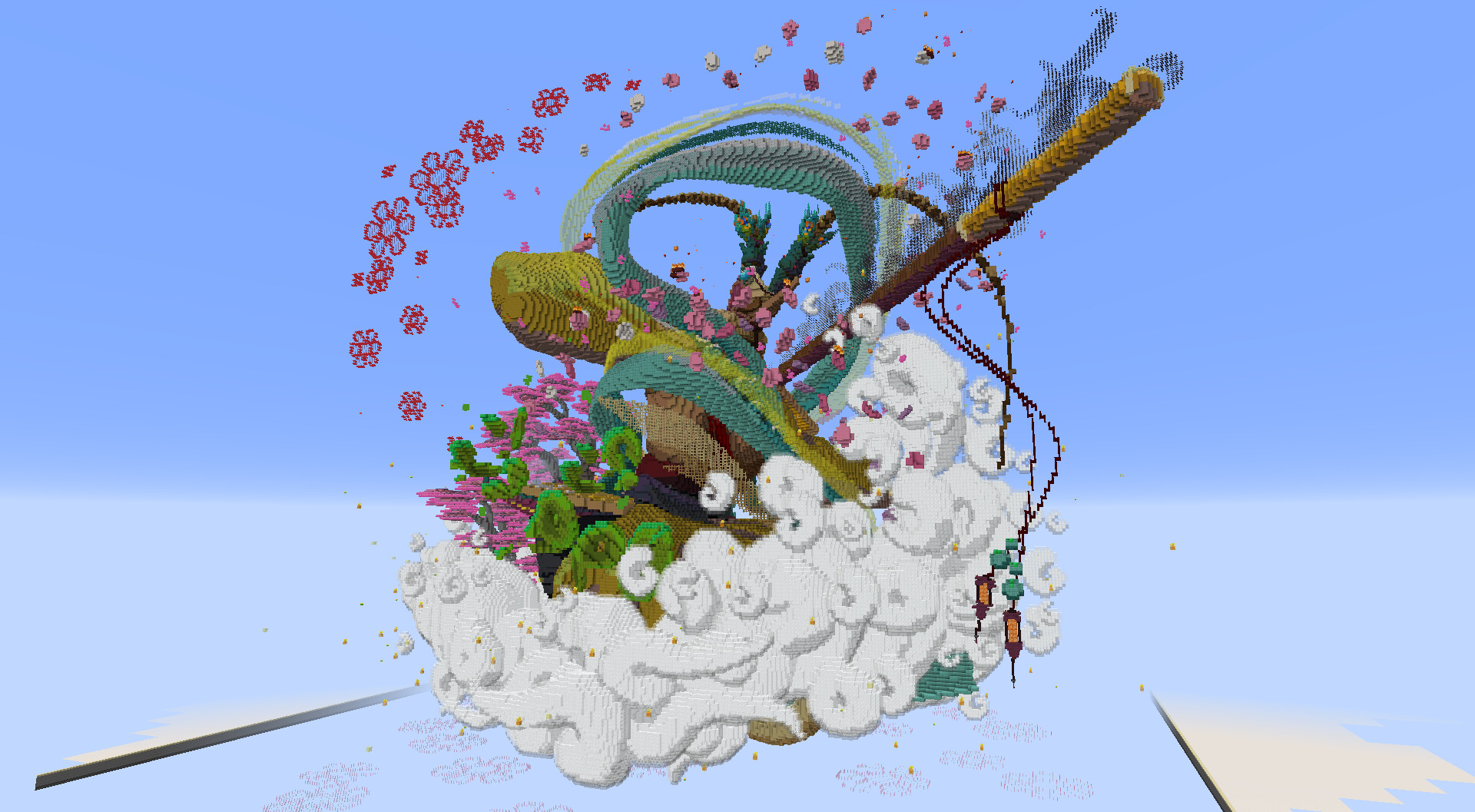 Wukong - 2021 Kibo Sculptures contest submission Minecraft Map