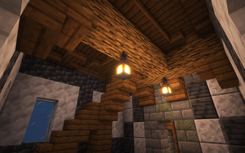 Modern Mansion on a Mountain v1.3 [Download] Minecraft Map