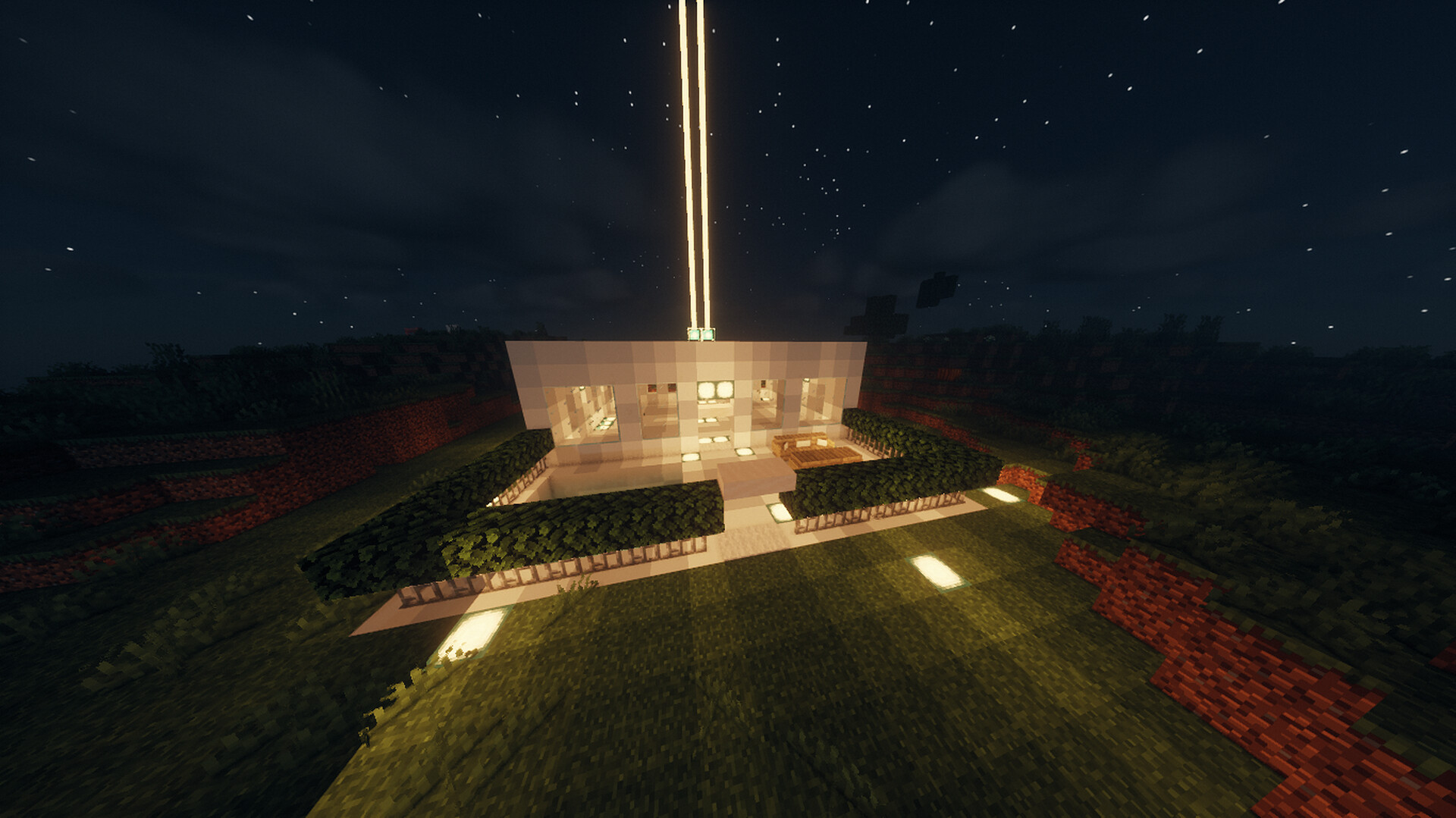 Modern House (With Furniture without mods) Minecraft Map