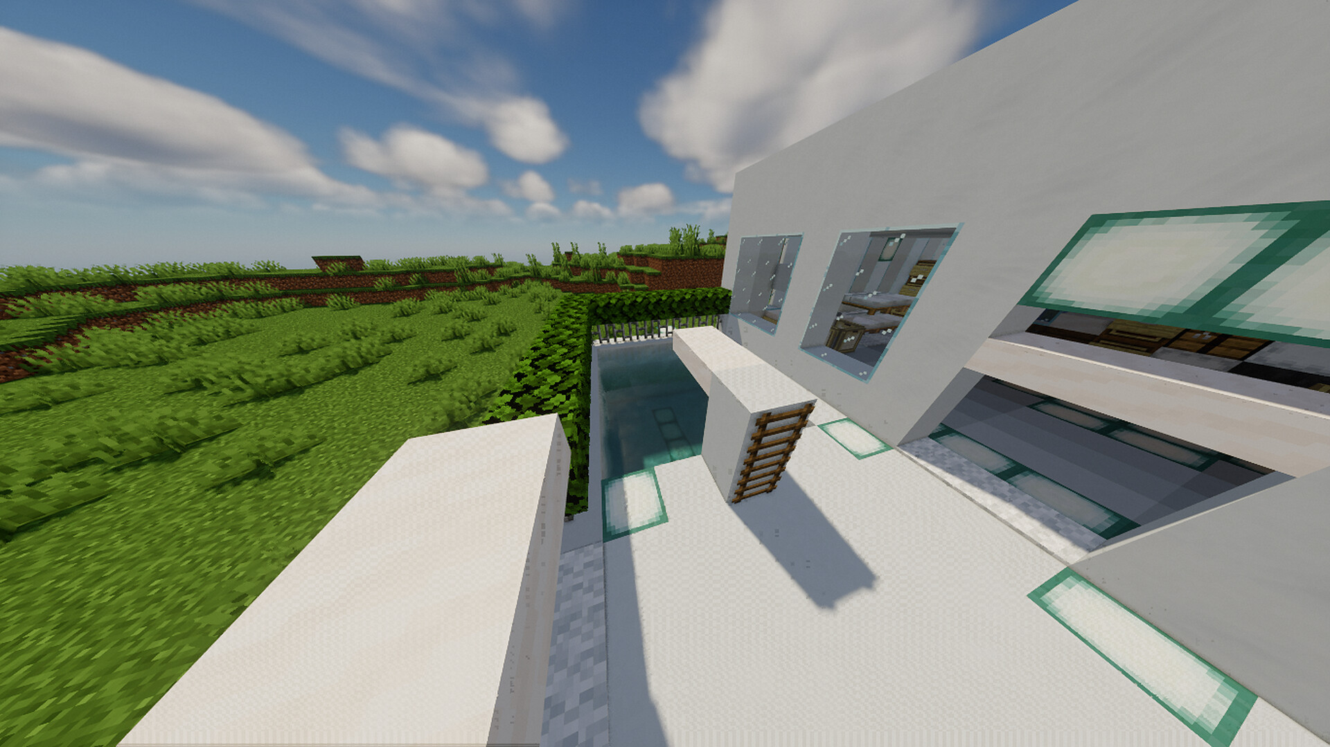 Modern House (With Furniture without mods) Minecraft Map