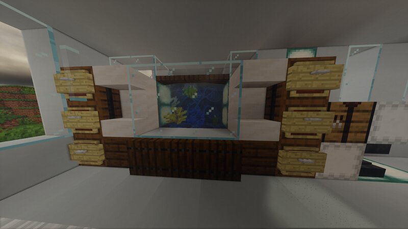 Modern House (With Furniture without mods) Minecraft Map