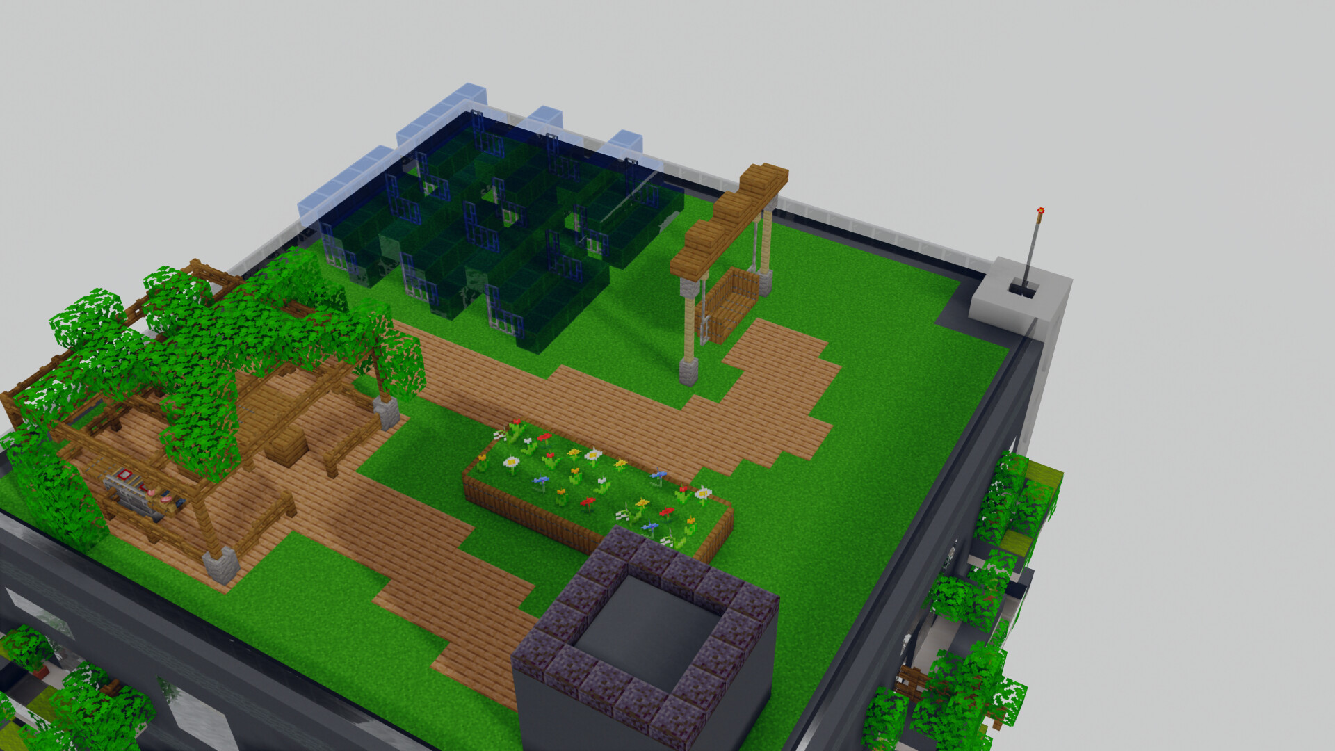 Sustainable Skyscraper Minecraft Map